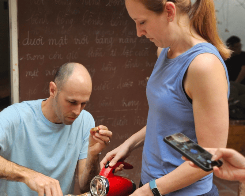 Hanoi Artisan Coffee Making Class with Train Street - Key Points