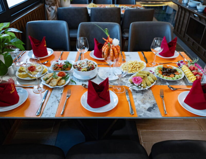 Hanoi: Cat Ba, Lan Ha & Ha Long Bay Luxury Cruise with Lunch - Water Activities: Swimming, Kayaking, and Water Slides