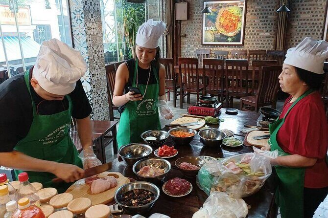 Hanoi Cooking Class: Local Market, Local Food & Local Restaurant. - FAQs