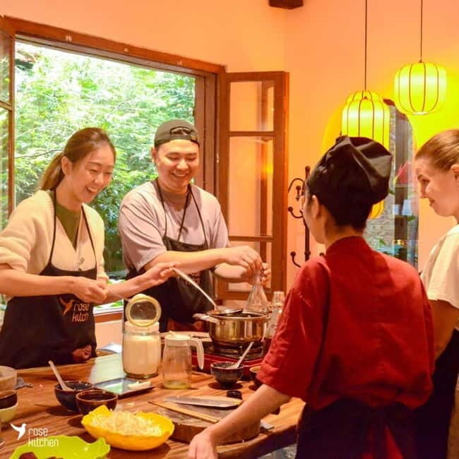 Hanoi Cooking Class: Pho/Bun Cha/Nem + Free Egg/ Salt Coffee - Who Will Love This?