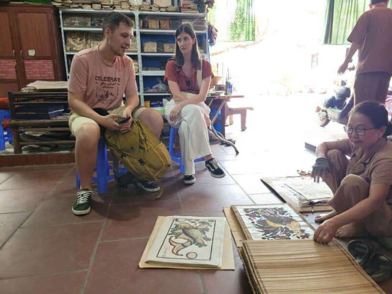 Hanoi: Dong Ho Painting Village & But Thap Pagoda Private - Practical Details