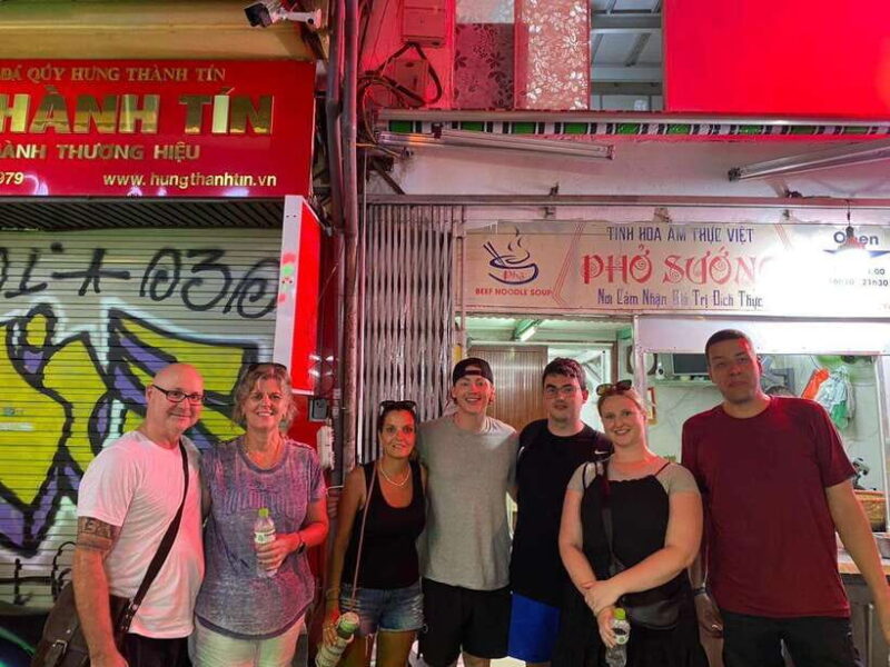 Hanoi Food Tour Visit Train Street Option Walk Motorbike Car - Key Points