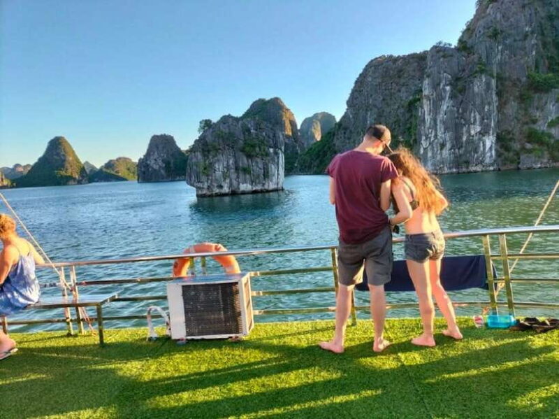 Hanoi: Full-Day Halong Bay Cruise with Swimming & Kayak Tour - Kayaking and Water Fun: Getting Up Close to Nature
