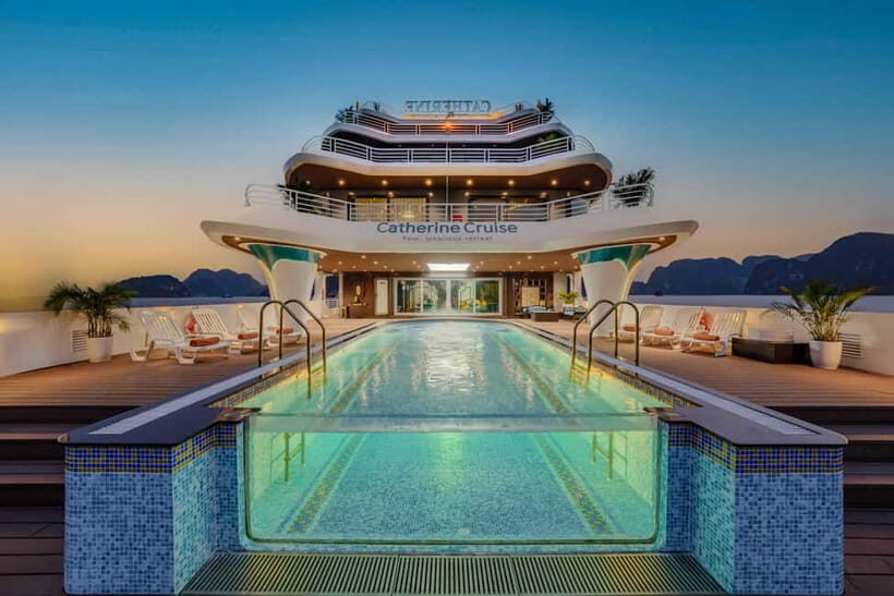 Hanoi: Halong Bay 6 Stars Cruise w/ Private balcony, bathtub - Key Points