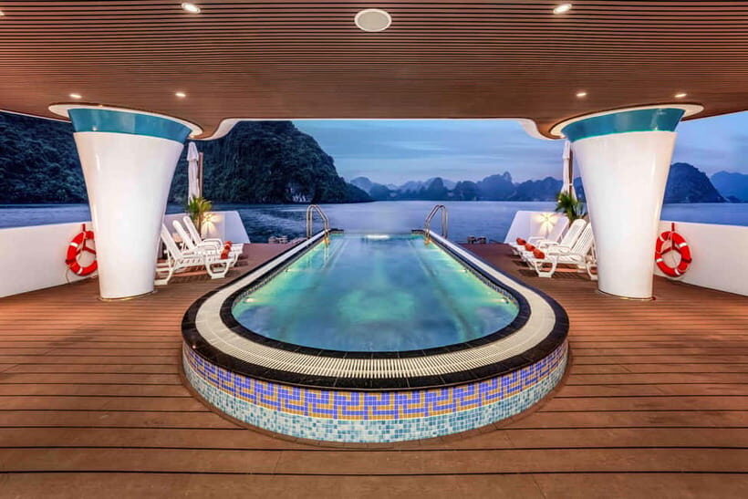 Hanoi: Halong Bay 6 Stars Cruise w/ Private balcony, bathtub - The Sum Up