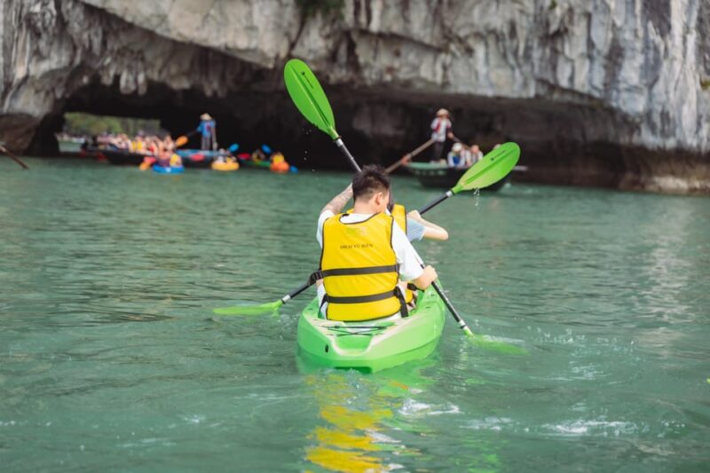 Hanoi: Halong Bay Day Trip with Sunset Party - Ti Top Island: Beach, Views, or Both?