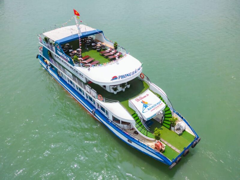 Hanoi: Halong Bay Day Trip with Sunset Party - FAQs