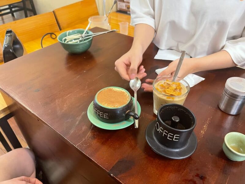 Hanoi: Hanoi Egg Coffee Class learning 5 coffees and stories - The Coffee-Making Process