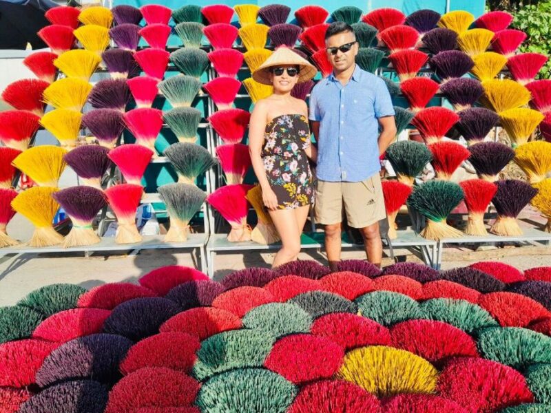 Hanoi: Incense, Hat, Lacquer Making & Train Street Full-Day - FAQs