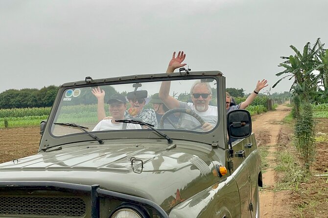 Hanoi Jeep City Highlight, Backstreet, Train Street, Countryside - Authentic Experiences and Local Flavor