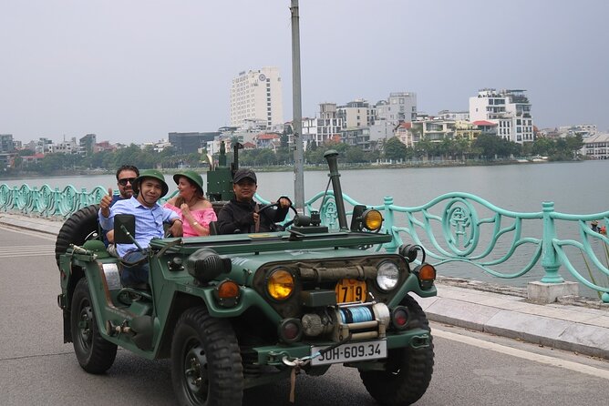 Hanoi Jeep City Tour combine Countryside Train Street, Backstreet - The Food Experience