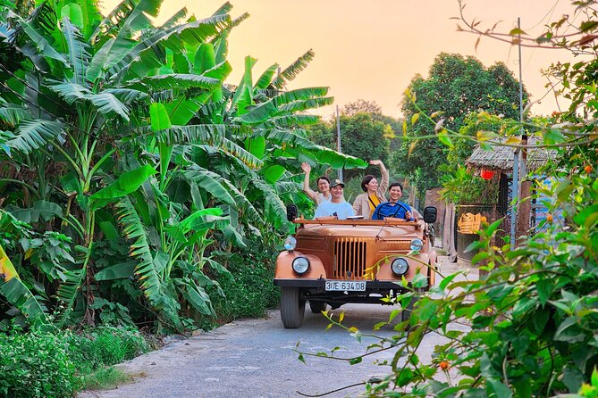 Hanoi Jeep Tour: Red River Countryside+ Backstreet+ Train-street - The Hidden Gems of Backstreets and Bay Mau Lake