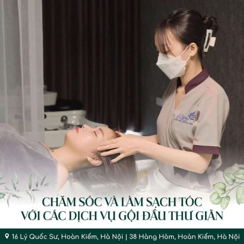 Hanoi Lá spa 38 - Nourishing Shampoo & Head Massage 60' - The Benefits: Beyond a Standard Shampoo