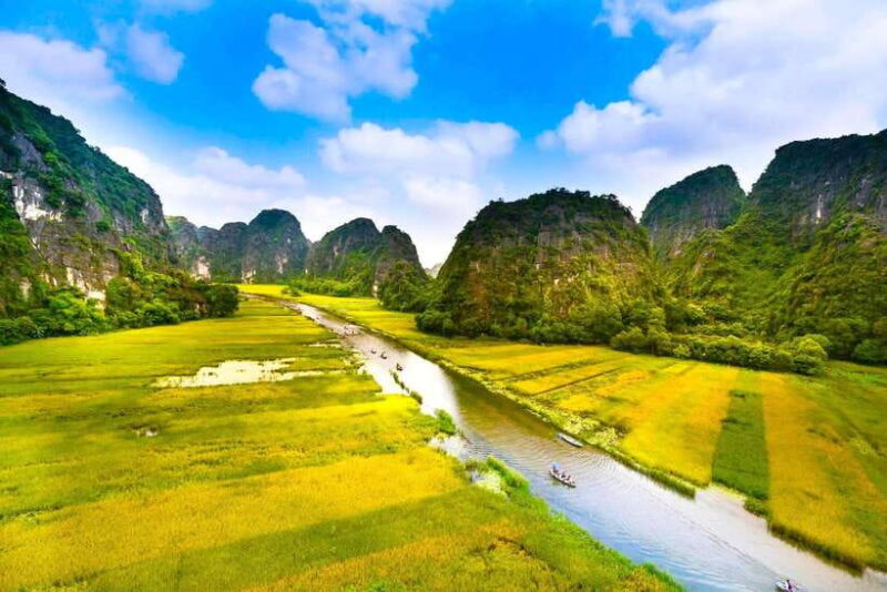 Hanoi: Ninh Binh, Tam Coc, Mua Cave & Hoa Lu with cycling - Climbing Mua Cave for Panoramic Views (Optional)