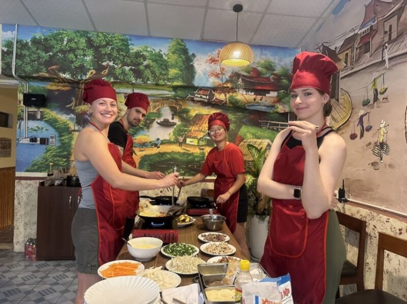 Hanoi: Old Quarter Market Tour and Cooking Class with Meal - Practicalities and Considerations