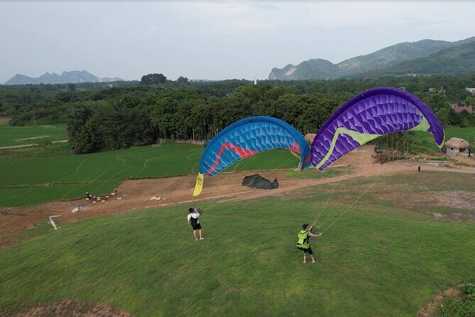 Hanoi Paragliding COMBO: Tandem paraglide + course (full-day) - How the Schedule Rolls Out