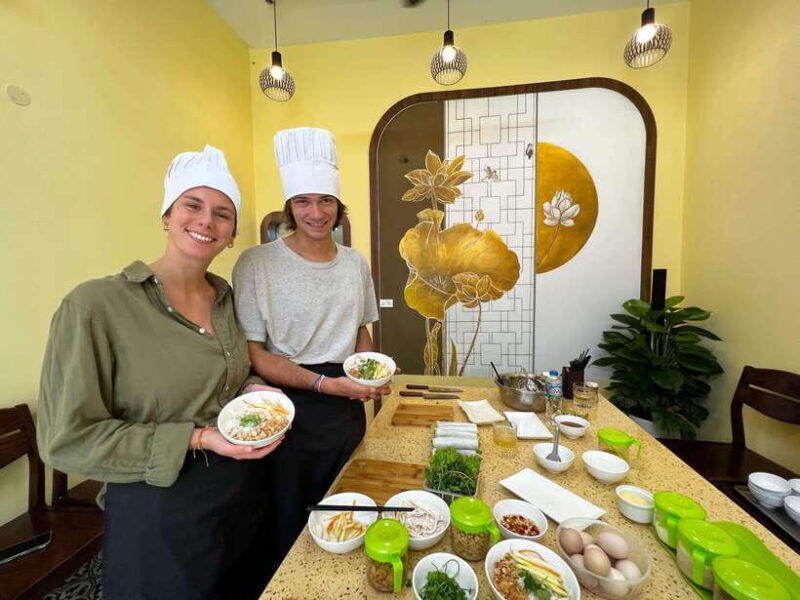 Hanoi: Traditional Cooking Class & Market Tour - Key Points