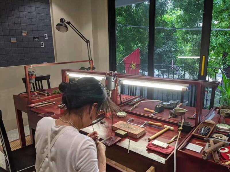 Hanoi: Unique Silver Ring/Pendant Making Workshop - What to Expect on the Day