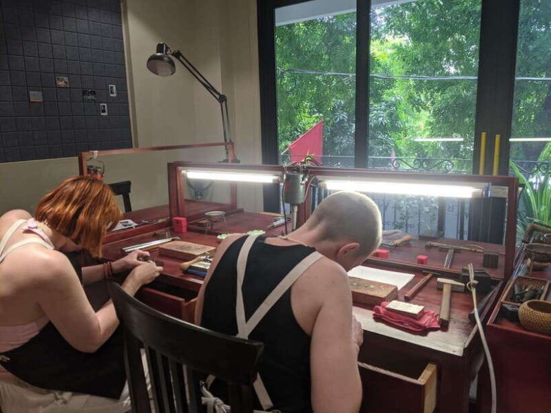 Hanoi: Unique Silver Ring/Pendant Making Workshop - The Value of the Experience