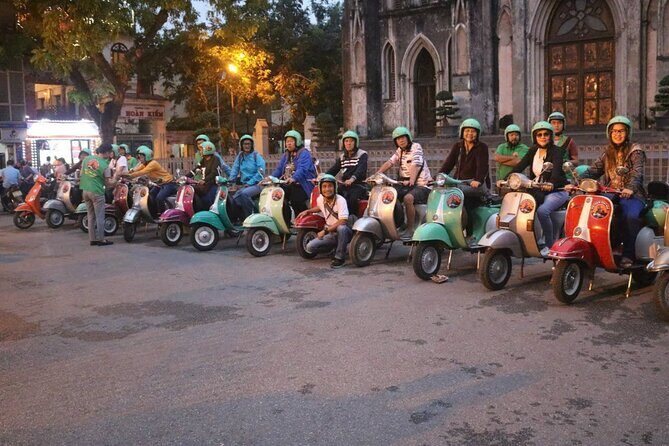 Hanoi Vespa After Dark Street Food Tour Train Street Live Music - Balancing Value and Authenticity