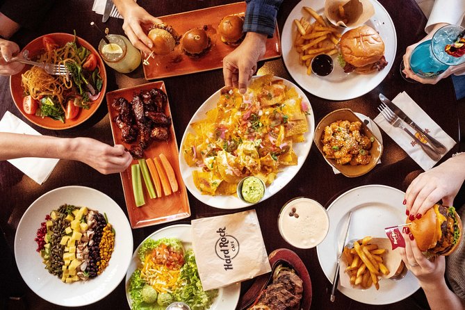 Hard Rock Cafe Barcelona With Set Lunch or Dinner - Dietary Considerations and Options