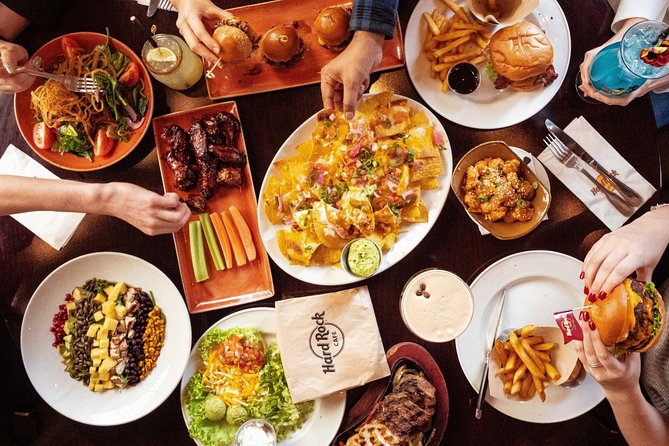 Hard Rock Cafe Piccadilly Circus With Set Menu for Lunch or Dinner - Indulge in the Ultimate, Gold, or Diamond Dining Experience
