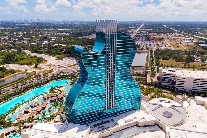 Hard Rock Guitar Hotel Private Transfer (UP TO 14 PASSENGERS) - Key Points