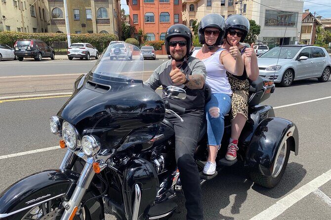 Harley Davidson Trike Tour of Melbourne - Key Points