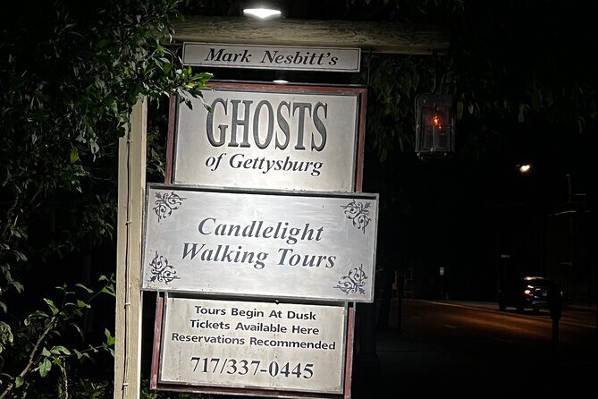 Haunted Civil War Spirits Tour of Downtown Gettysburg - Exploring the Itinerary