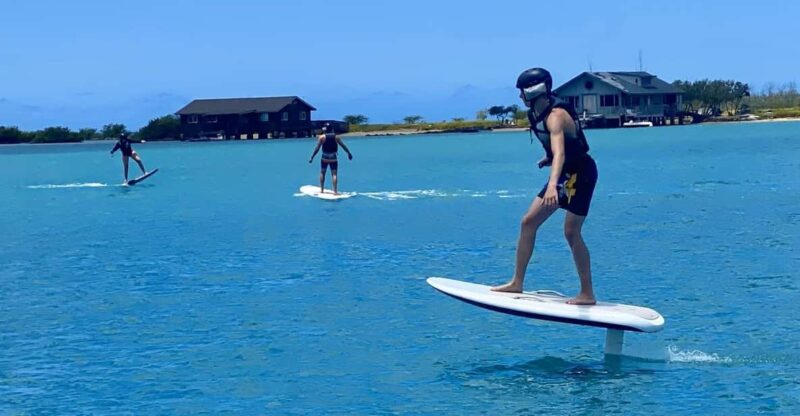 Hawaii: Electric Hydrofoil Surfing Solo Lesson - Key Points