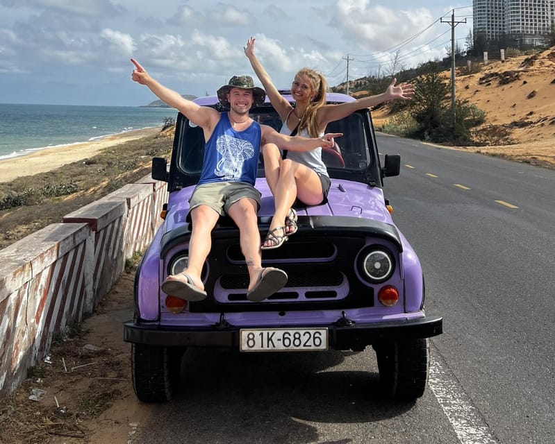 HCM to Mui Ne Jeep Tour Sand Dune Sunrise or Sunset Full Day - The Sum Up