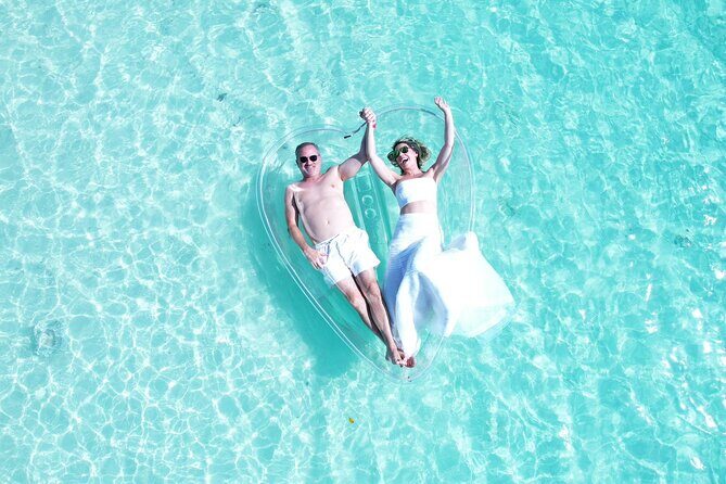 Heart shape Clear Kayak Drone shoots - Heart Shape Clear Kayak Drone Shoots: A Fun and Photogenic Adventure in Providenciales