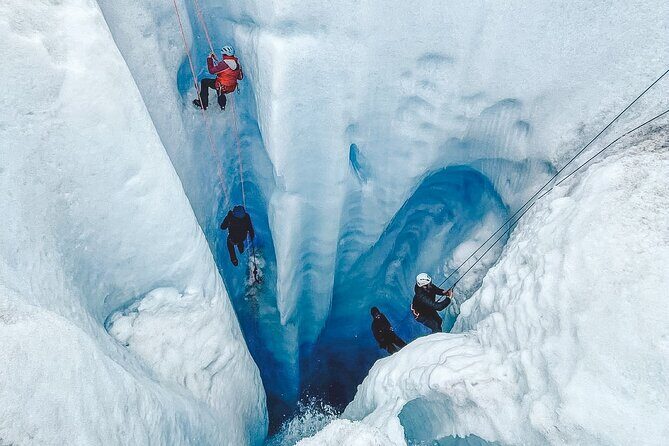 Heli Glacier Crevasse Ice Climbing- Summer - Practical Details and What to Bring
