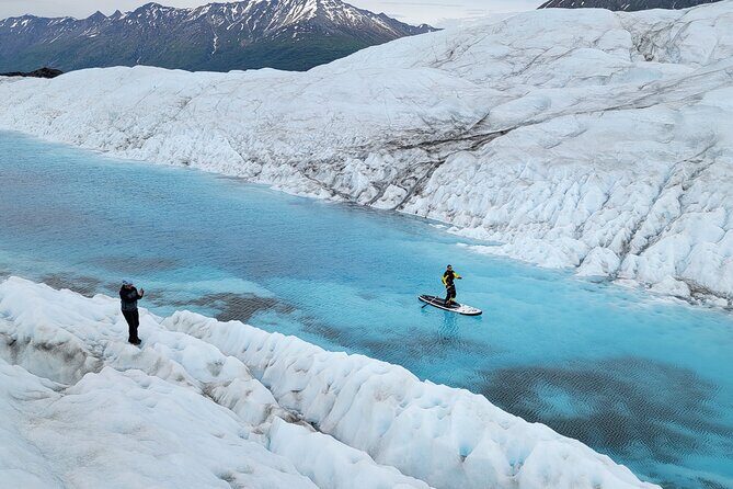Helicopter and Glacier Paddle Boarding -PRIVATE - The Value of This Experience