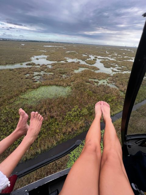Helicopter: Everglades, Hard Rock Guitar & Beaches - The Bottom Line