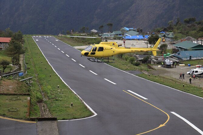 Helicopter Ride to Lukla - Helicopter Ride to Lukla: A High-Flying Shortcut in Nepal