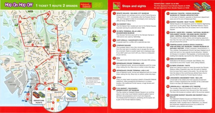 Helsinki: 48-Hour Bus & Boat Combo Tour - Practical Details and Tips