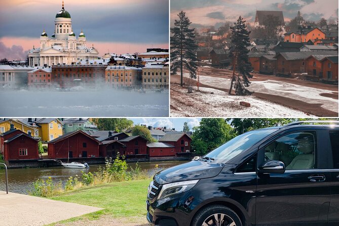 Helsinki and Porvoo Private Tour by Luxury Car With Guide - Key Points