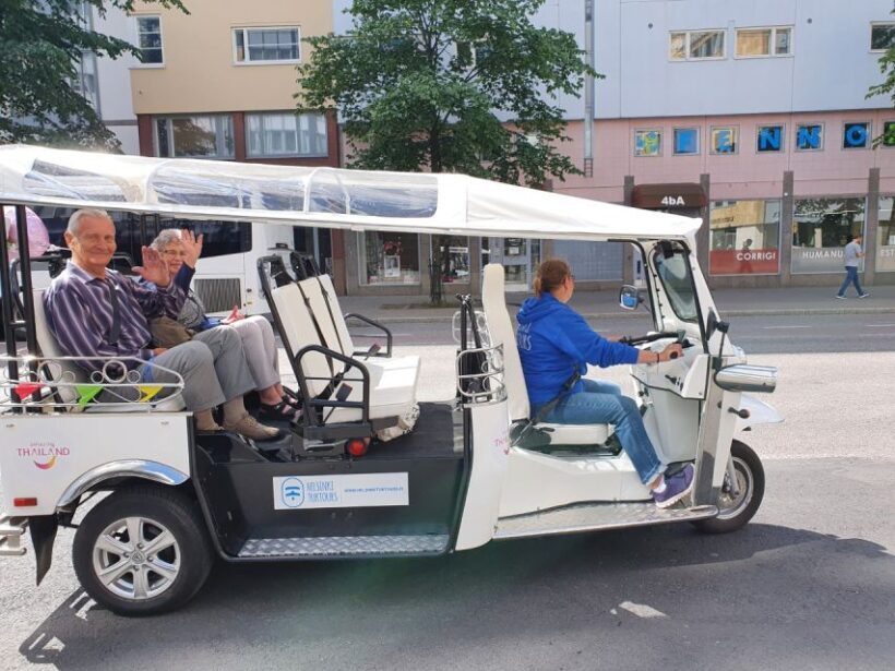 Helsinki City: 2.5-Hour City Tour with Electric TukTuk - FAQ