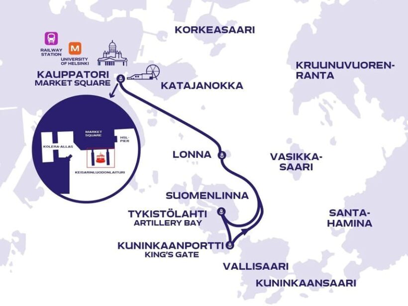 Helsinki: Suomenlinna and Lonna Hop-on Hop-off Cruise - Practical Details and Logistics