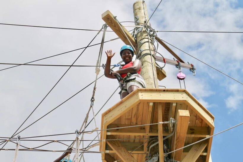 Henderson, Minnesota: High Ropes Obstacle Course Experience - What To Expect: The Course Breakdown