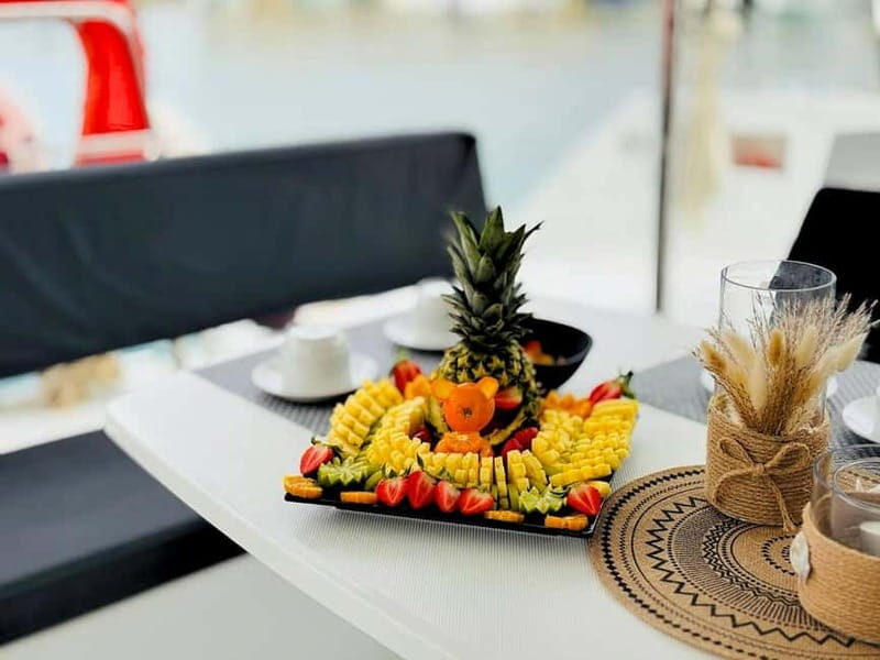 Heraklion: Dia Island Catamaran Cruise with Dinner and Wine - Practical Details and Tips