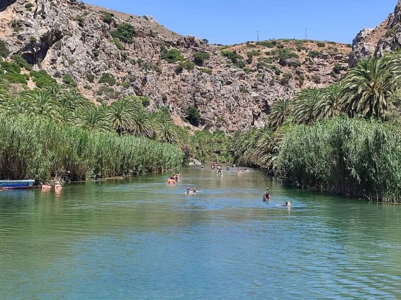 Heraklion: Preveli Palm Beach Boat Trip & Rethymno Town Tour - Transport and Logistics
