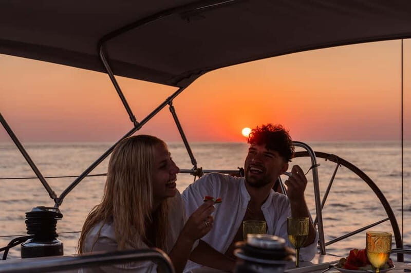 Heraklion: Sunset Sailing Cruise Dia Island with Snorkeling - Group Size and Transportation