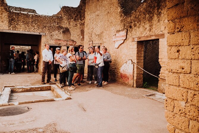 Herculaneum Small Group Tour and Ticket With an Archaeologist - What the Tour Feels Like