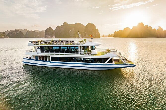 Hercules Luxury Halong Day Trip, 5 Star Cruise with Buffet Lunch - Overview of the Tour Experience