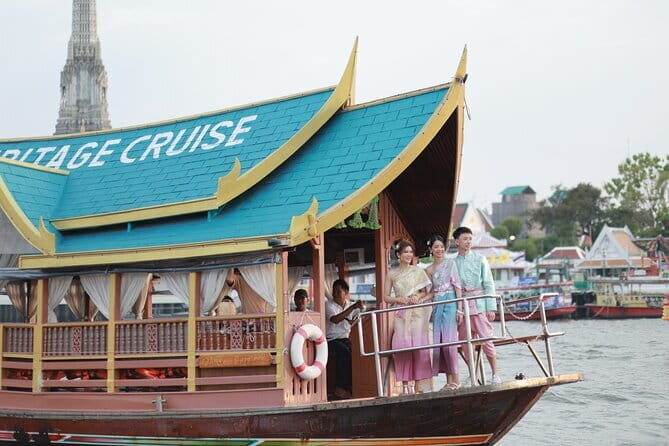 Heritage Cruise and Wat Arun Instagram Photo Experience - What’s Included and What’s Not