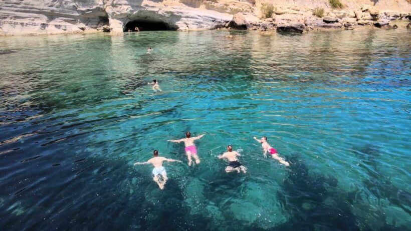 Hersonisos: Boat Cruise with Swim Stops and Lunch - Key Points