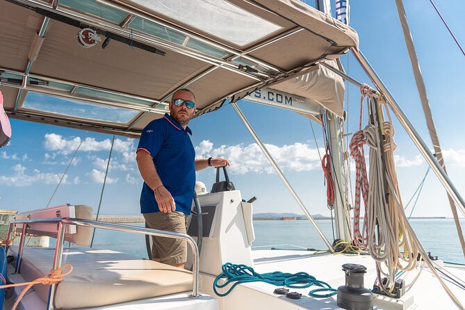 Hersonissos: Sunset Catamaran Cruise With Snacks and Drinks - Booking Information and Options