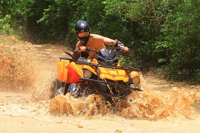 Hidden Cenote Swim & ATV Jungle Adventure with Transportation - An Adventure in Nature and Culture